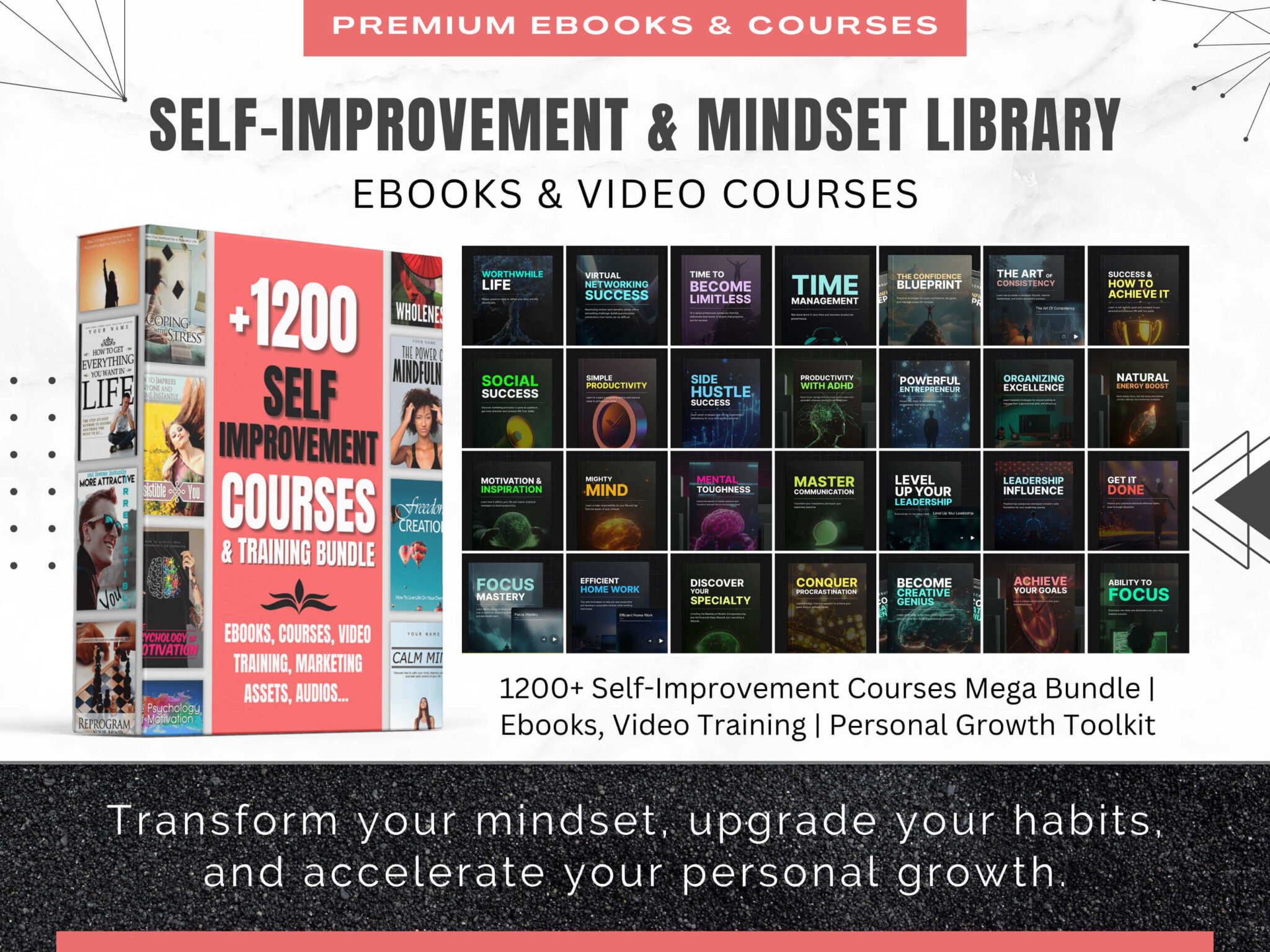 3500+ Digital Learning Bundle | Courses Mega Vault Library | Business ...